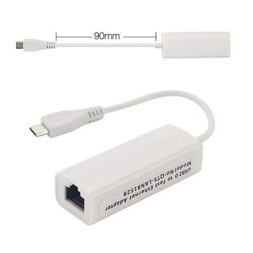 Ethernet Adapter Micro USB to RJ45 for Raspberry Pi Zero 1.3/W ...