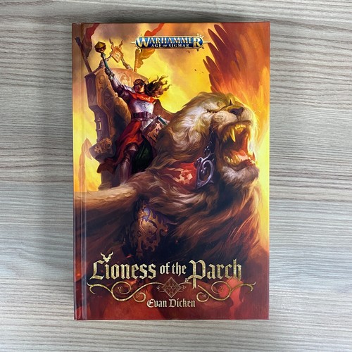 LIONESS OF THE PARCH NOVEL HARDBACK BOOK WARHAMMER AGE OF SIGMAR AOS ...