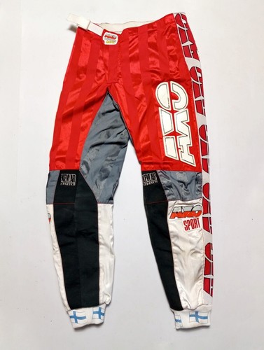 Vintage AXO 125 Motocross Supercross Pants Size 32 '91 | eBay