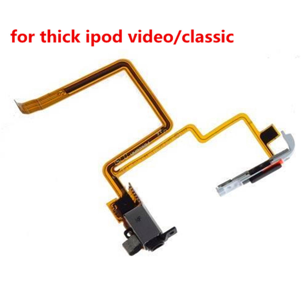 Audio Headphone Jack & Hold Switch for iPod Video 5th 5.5th 60GB 80GB ...