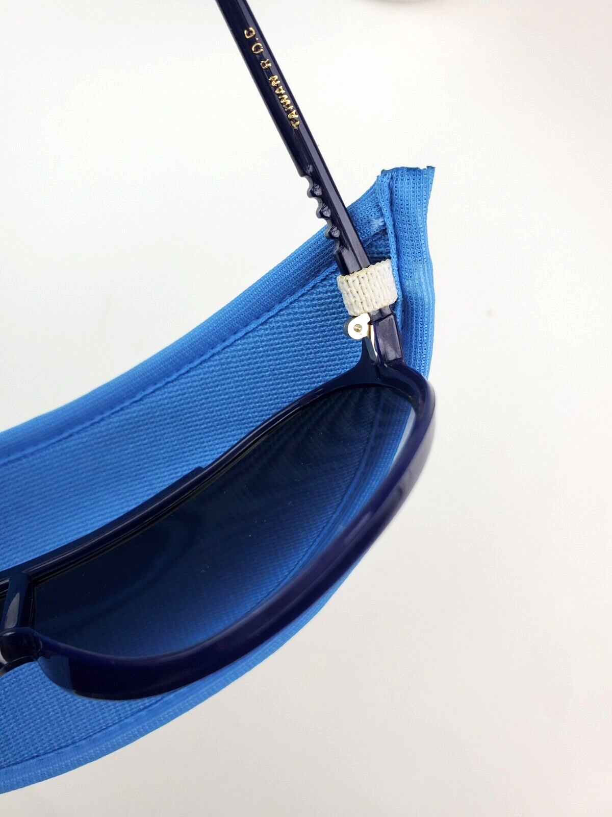 1980's Slip-On Sun visor Funny saying Successful Alcoholic blue slip-on ...