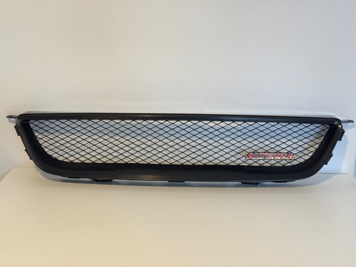 Toyota Altezza Front Mesh Grill JDM SXE10 IS200 IS300 Black Paintable ...