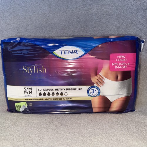 Tena Stylish Incontinence Underwear for Women,Sm/Med 29"-40 18 count | eBay