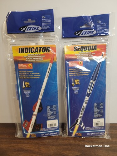 Estes Sequoia and Indicator Model Rocket – 2 Classic High-Performance ...