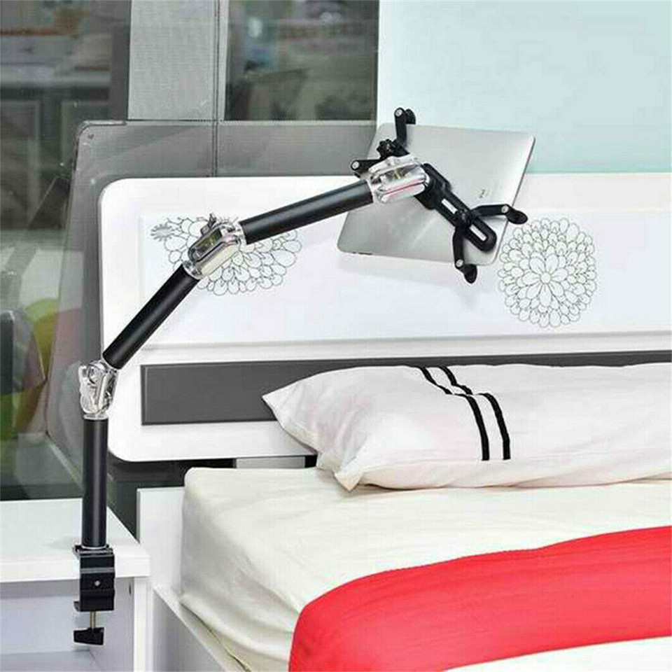 iPad Clamp Mount Desk Car Tablet Holder with Super Stable Aluminum Arm ...