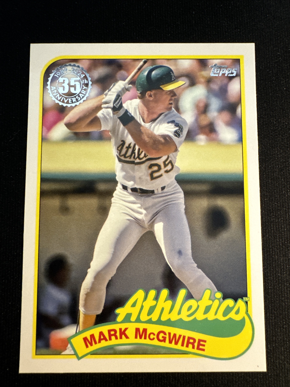 2024 Topps Series 1 Mark McGwire 35th Anniversary 89B-53 Oakland A’s ...
