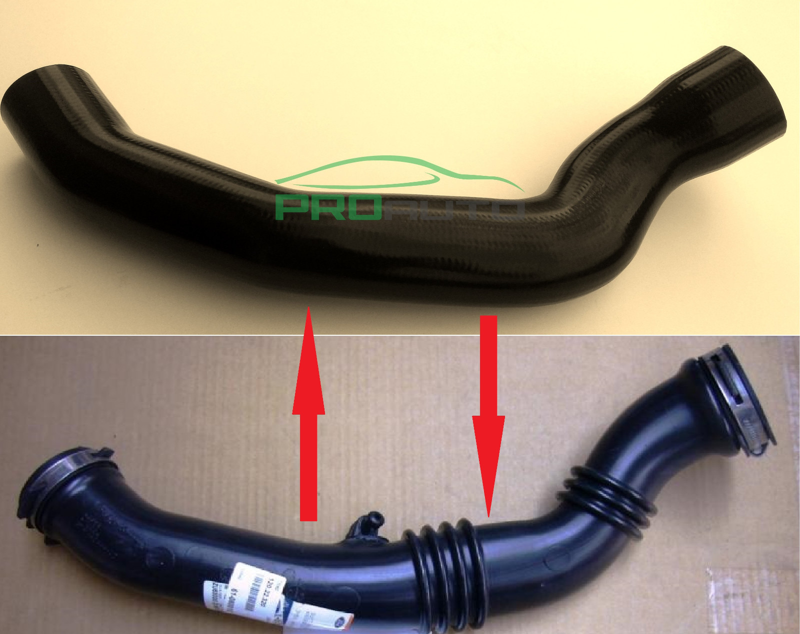 DURITE PIPE TURBO INTERCOOLER 3M51-6C646-UD 3M516C646UD 1337785 | eBay