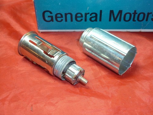 1955-1960 Corvette Casco 12V NOS Cigarette Lighter Dash Housing GM 3 ...