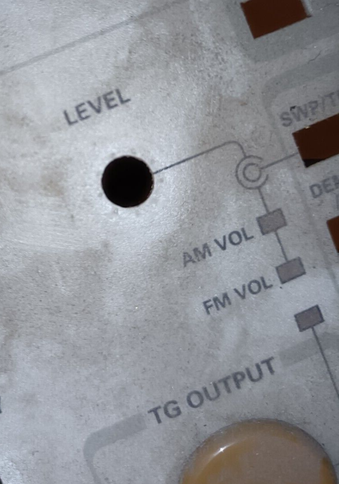 Level Potentiometer for Tektronix 2711 Analyzer | eBay