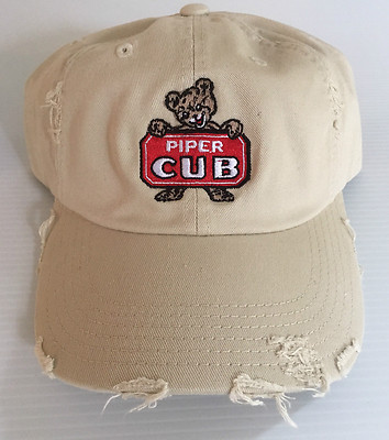 Distressed PIPER CUB cap FREE SHIPPING | eBay