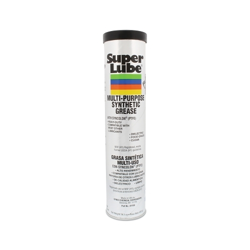 Super Lube Grease Lubricant, 400 G, Cartridge - 12 per CA - 41150 ...