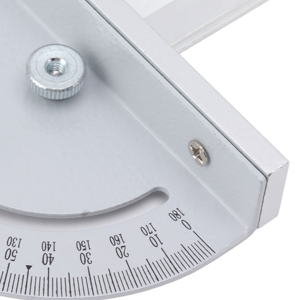 180 Degree Protractor Woodworking Engraving Protractor Aluminum Alloy ...
