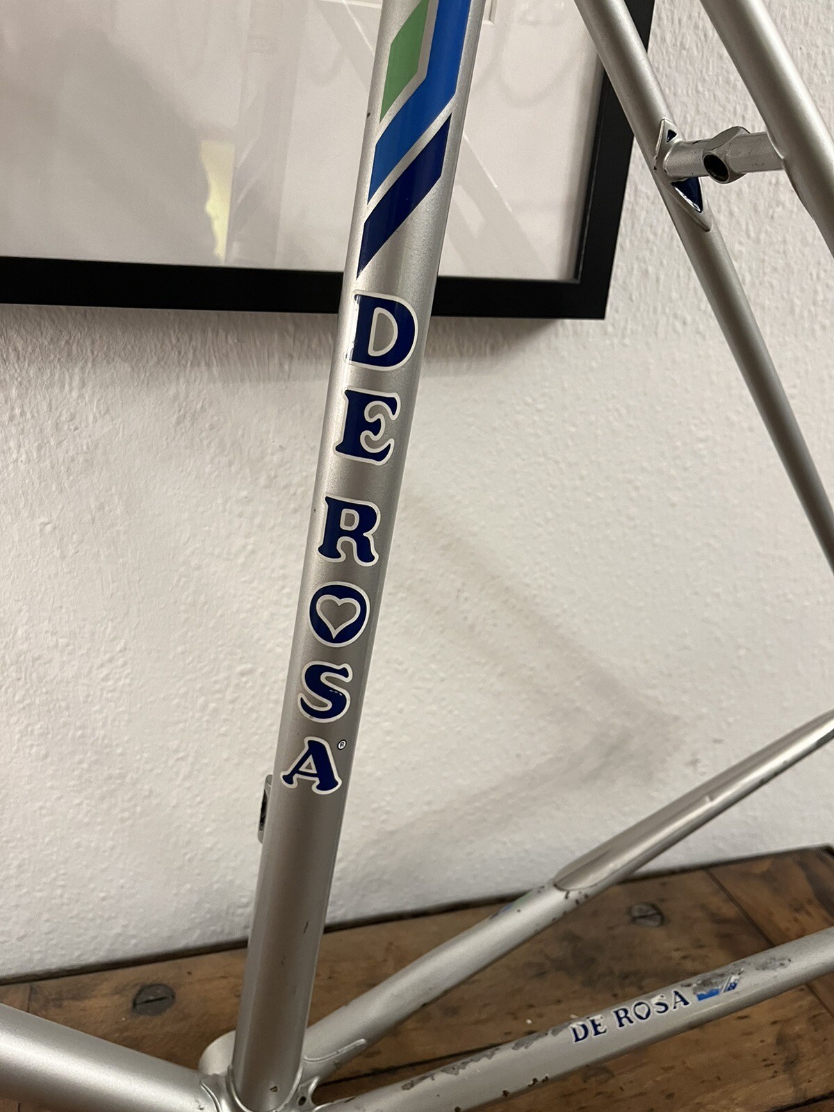 De Rosa Professional Rahmen frame roadbike Campagnolo Record grey SL | eBay