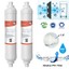 10 Pack 4-Layer Alkaline Drinking Water Filter pH+ Inline Mineral ...