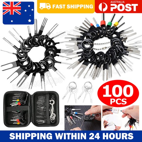 100PCS Extractor Terminal Removal Wire Tool Pin Car Automotive Plug ...