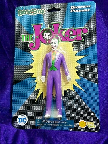The Joker DC Bendable Poseable Figure Bend-Ems Sunny Days NJ Croce Ages ...