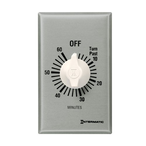 Intermatic FF60MHC Timer, 60 Minute Spring Wound Commercial Timer w ...