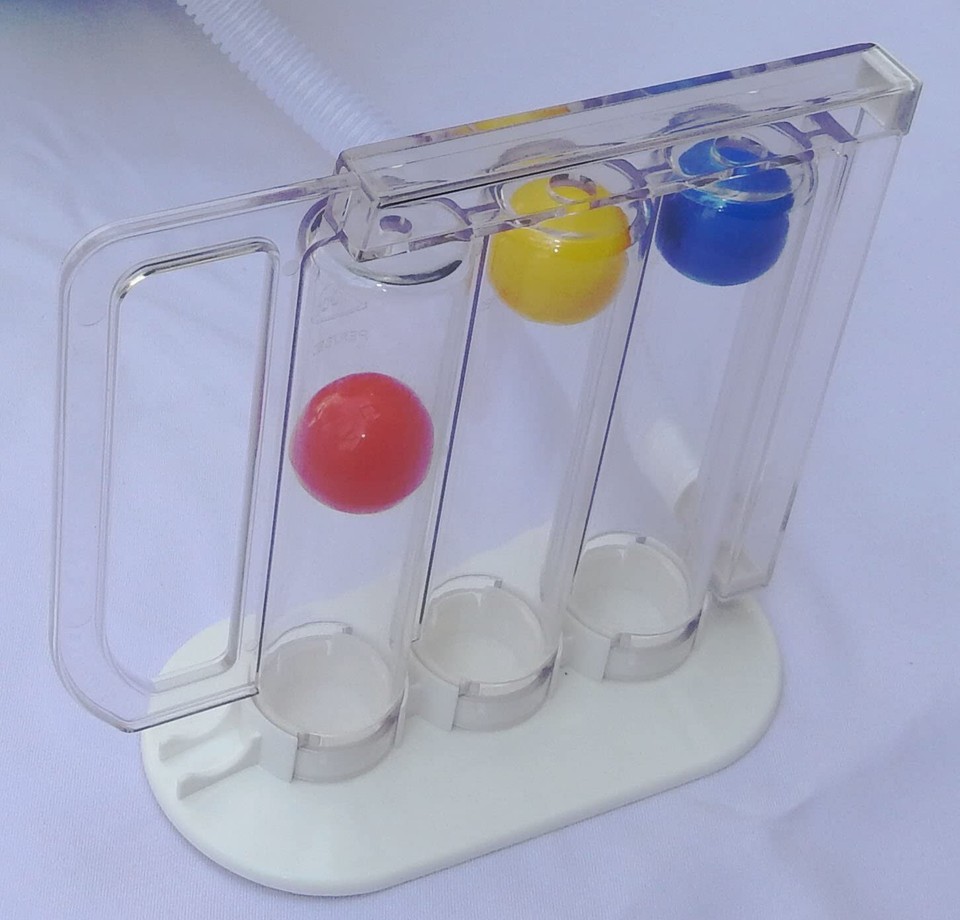 Breathing Exerciser Lung Function Improvement Deep Breathing Medical ...