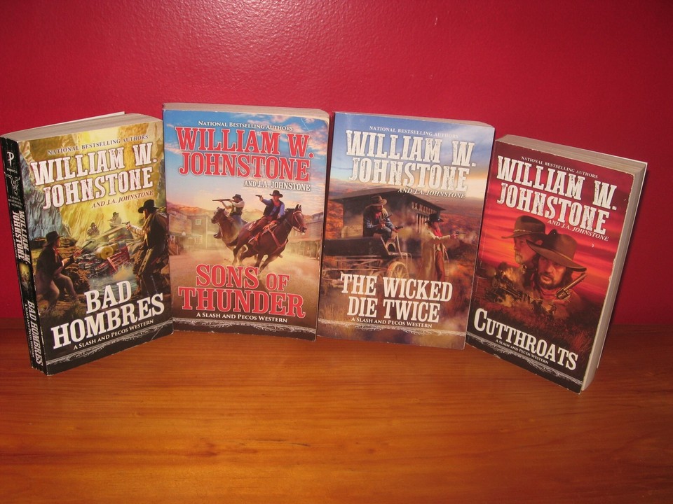 WILLIAM JOHNSTONE Western Series lot 14 WILL TANNER * PERLEY GATES ...