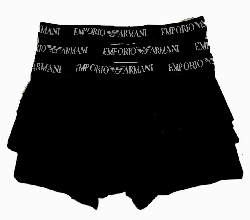 Men's Emporio Armani 3 Pack Boxer shorts | eBay UK