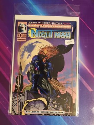 NIGHT MAN #1 VOL. 1 9.2 MALIBU COMIC BOOK CM57-63 | eBay