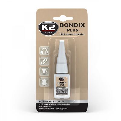 BONDIX PLUS B101 15 sec. adesivo rapida K2 10g | eBay