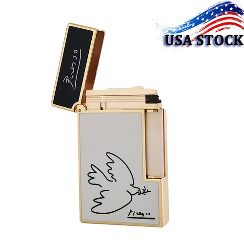 JT Dunant Picasso With Peace Dove Lighter Metal For Cigarette Smoking ...