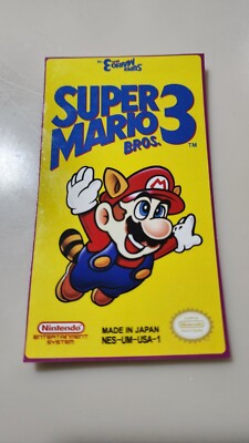 Super Mario Bros 3 NES Replacement Game Label Sticker Precut | eBay