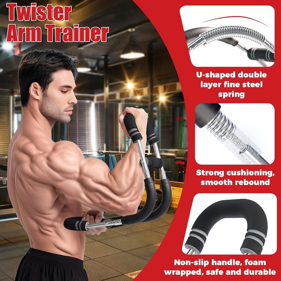 Twister Arm Trainer, Adjustable Twister Arm Chest Exerciser | eBay