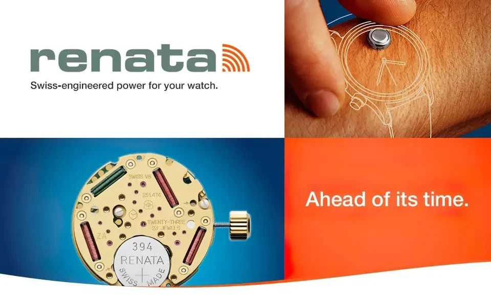 Renata Watch Batteries 315 317 321 364 371 377 379 394 395 399 1.5v 3v ...