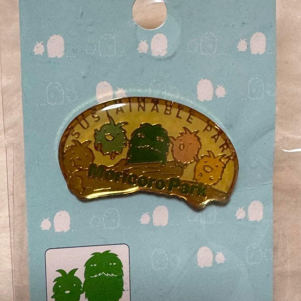 Moriroko Park Pin Badge Moriso & Kiccoro Expo 2005 AICHI Japan New Set ...