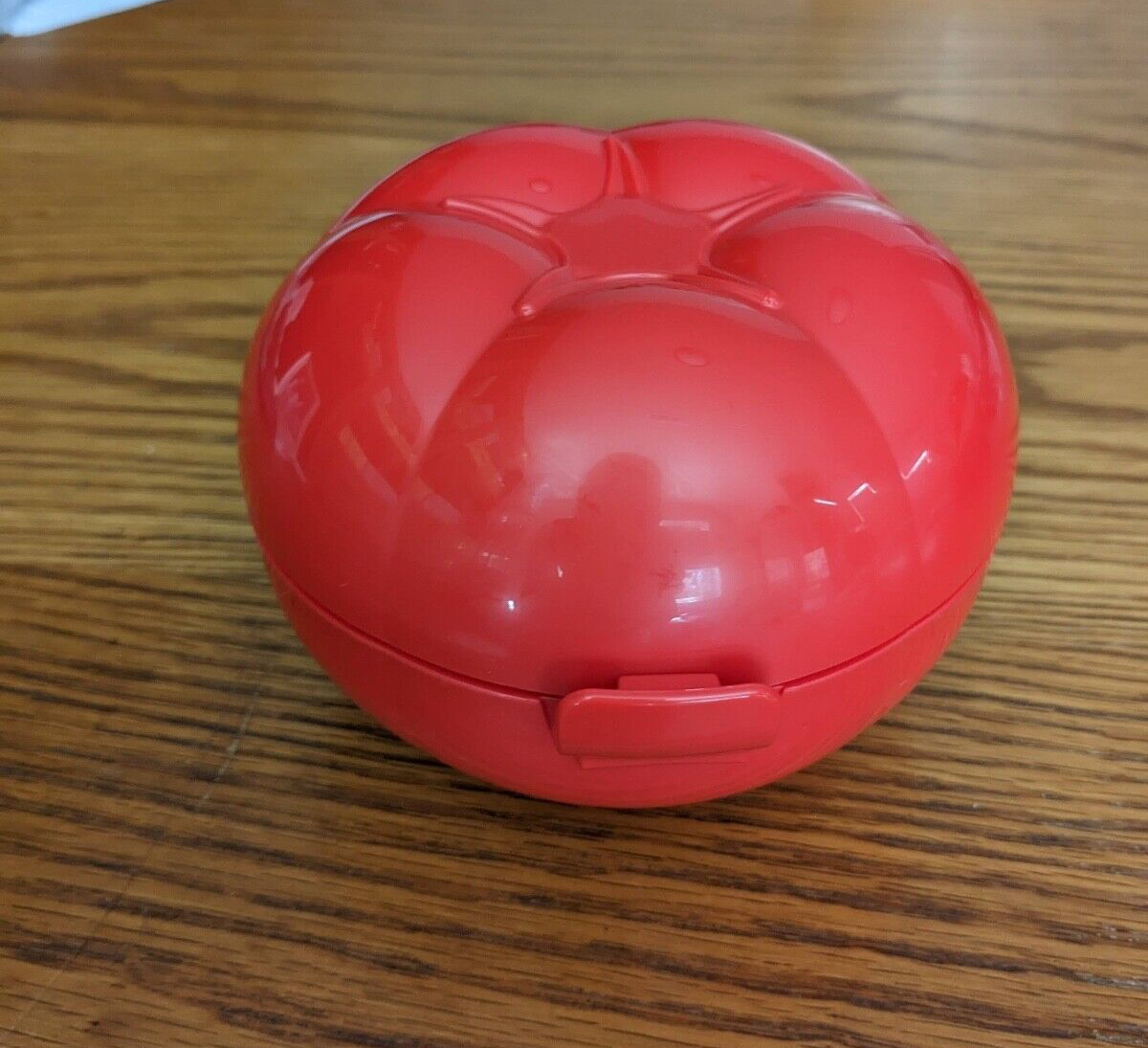 Tupperware tomato Keeper Round Container red 6582A-1 | eBay