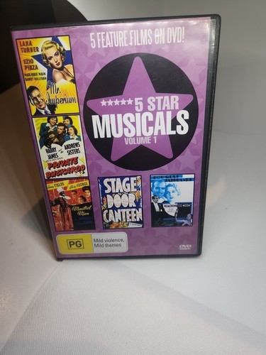 DVD 5 Star Musicals Volume 2, Till the clouds roll by | eBay Australia