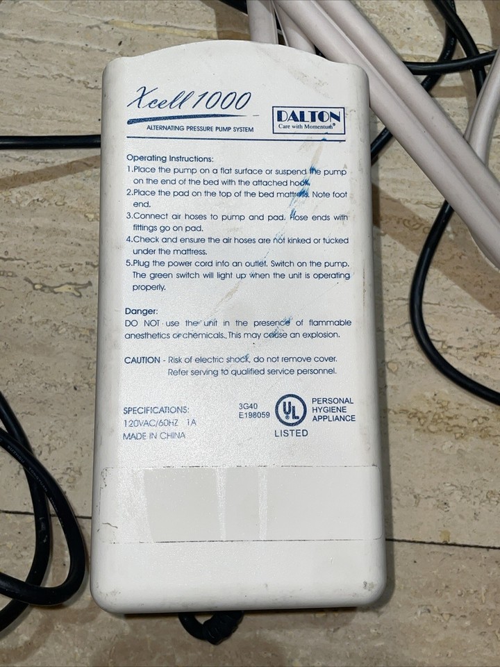 dalton xcell 1000 alternating pressure pump system AP-203000 | eBay