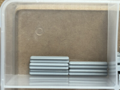 LEGO Parts - Light Bluish Gray Technic, Axle 3L - No 4519 - QTY 5 | eBay