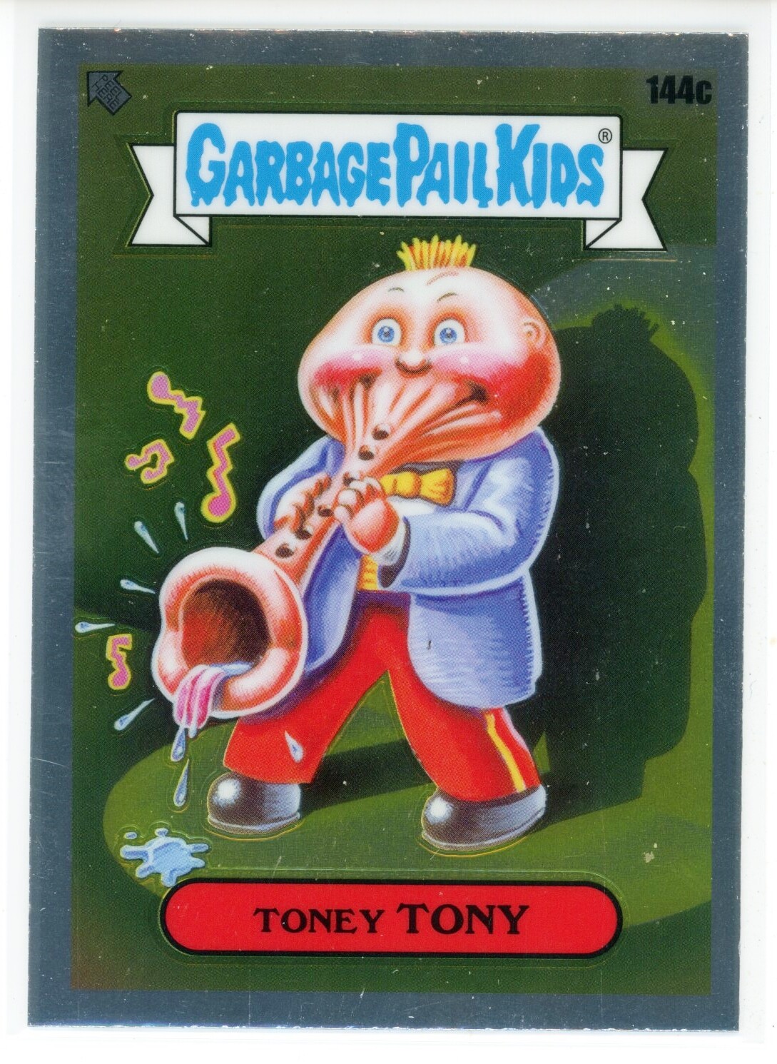 2021 Topps Garbage Pail Kids Chrome C Variation SSP #144c Toney TONY | eBay