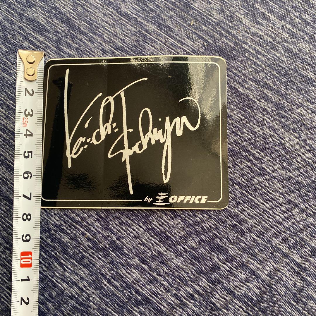 Extremely rare Keiichi Tsuchiya signature sticker collection valuables ...