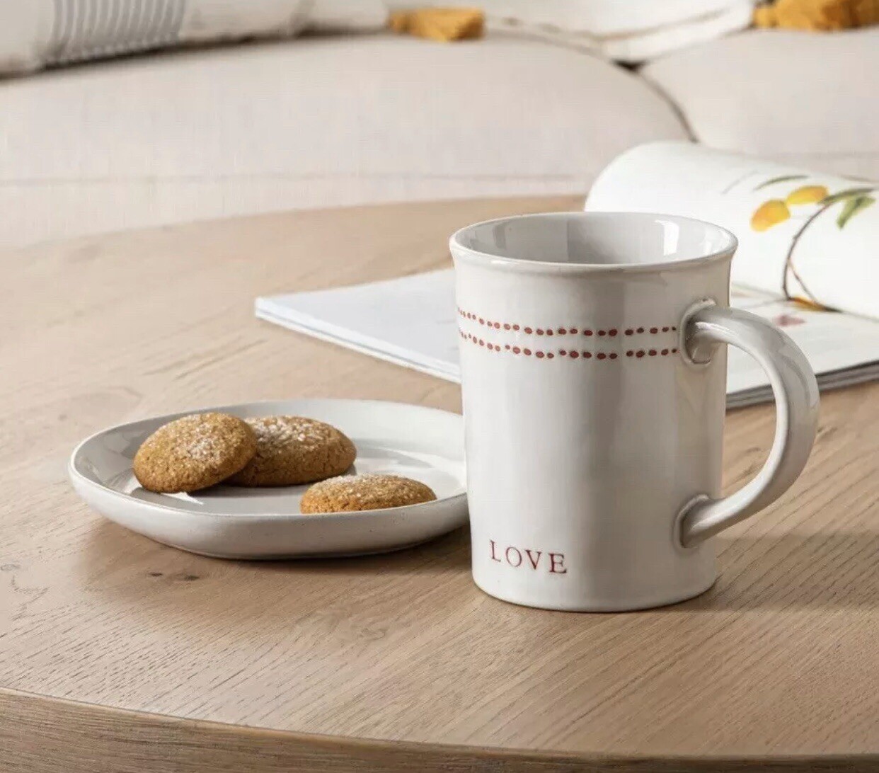 Hearth and Hand with Magnolia Valentine’s Day Heart Coffee Mug Joanna ...