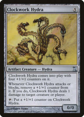 Clockwork Hydra [Time Spiral] Magic MTG | eBay