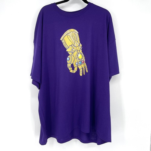 Marvel Comics Thanos Infinity Gauntlet Logo T-shirt Size 4XL | eBay