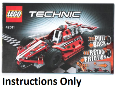 Lego Mini Car Instructions Instruction Booklet For LEGO Set Mini