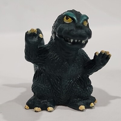 2000 Godzilla 1.5" 1964 Godzilla Finger Puppet Mini Figure Gashapon ...