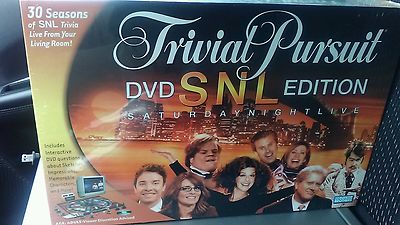 NEW 2004 TRIVIAL PURSUIT SNL DVD EDITION SATURDAY NIGHT LIVE TRIVIA ...