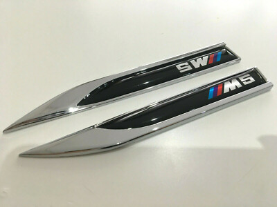 Metal M5 BMW Emblem Black Side Badge Sticker for BMW 5 M M5 | eBay