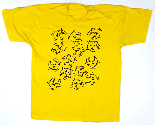Rare Flipper Logo Band Gift For Fan S to 5XL Yellow T-shirt | eBay
