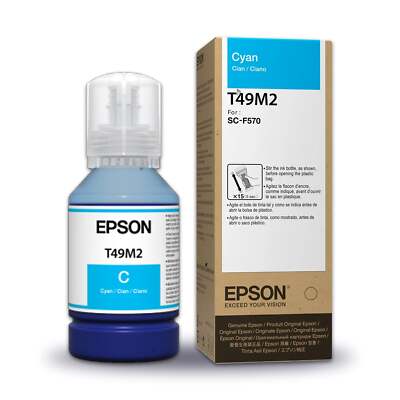 Epson SureColor Ink for Epson F170 & Epson F570 - Cyan | eBay