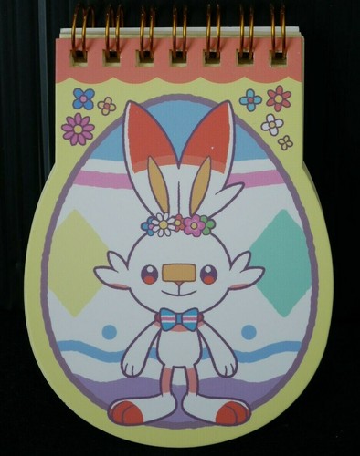 Pokemon Easter Ring Memo pad "Hibanny (Scorbunny)" Pocket Monsters ...
