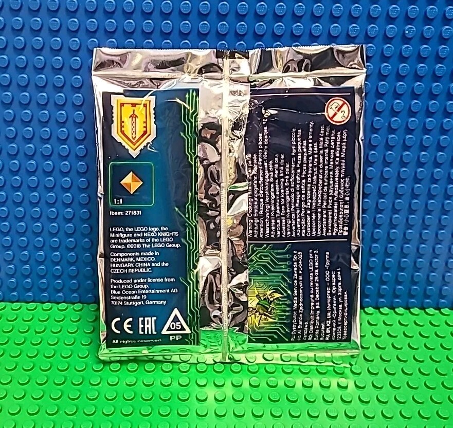 LEGO Macy Halbert Foil Pack #2 271831 nex149 Nexo Knights Minifigure ...
