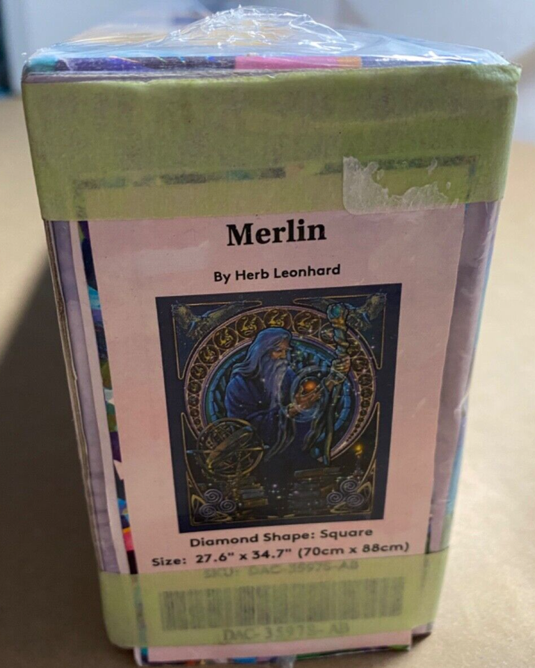 Diamond Art Club Fantasy Wizard "Merlin" 27.6"/34.7" New Sealed | eBay