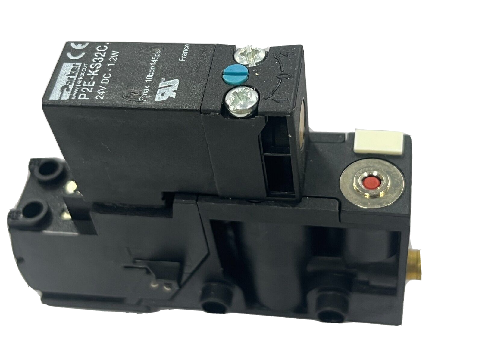 Parker PS1-E21102B 12001153 Pneumatic Modular Valve P2E-KS32C 24V DC ...